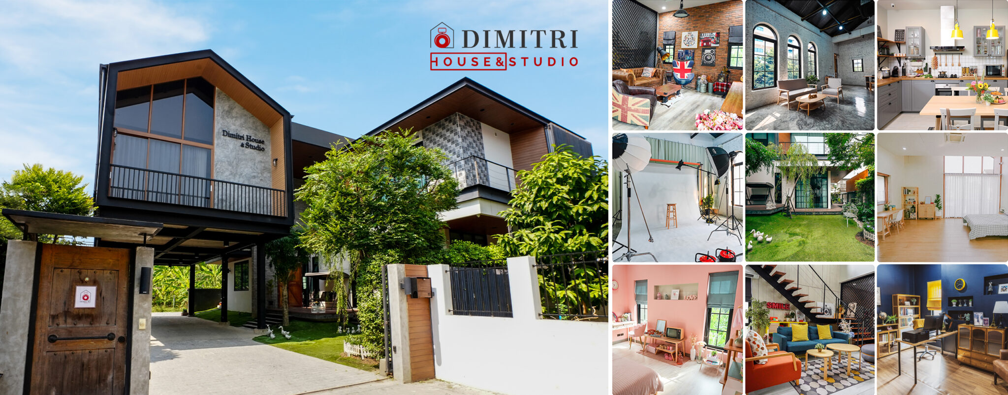 Dimitri House & Studio – บ้าน&สตูดิโอให้เช่า